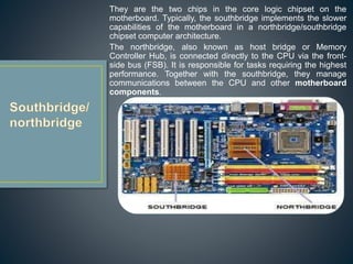 Identification of parts of motherboard | PPTX