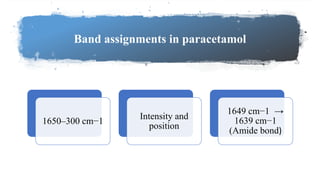 Identification of pharmaceuticals by raman spectroscopy | PPTX