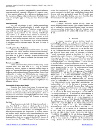 Identification of potent inhibitors against potential | PDF