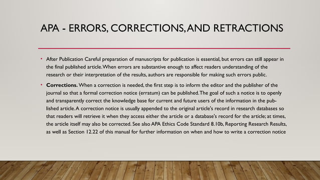 Identification Of Publication Misconduct Pptx