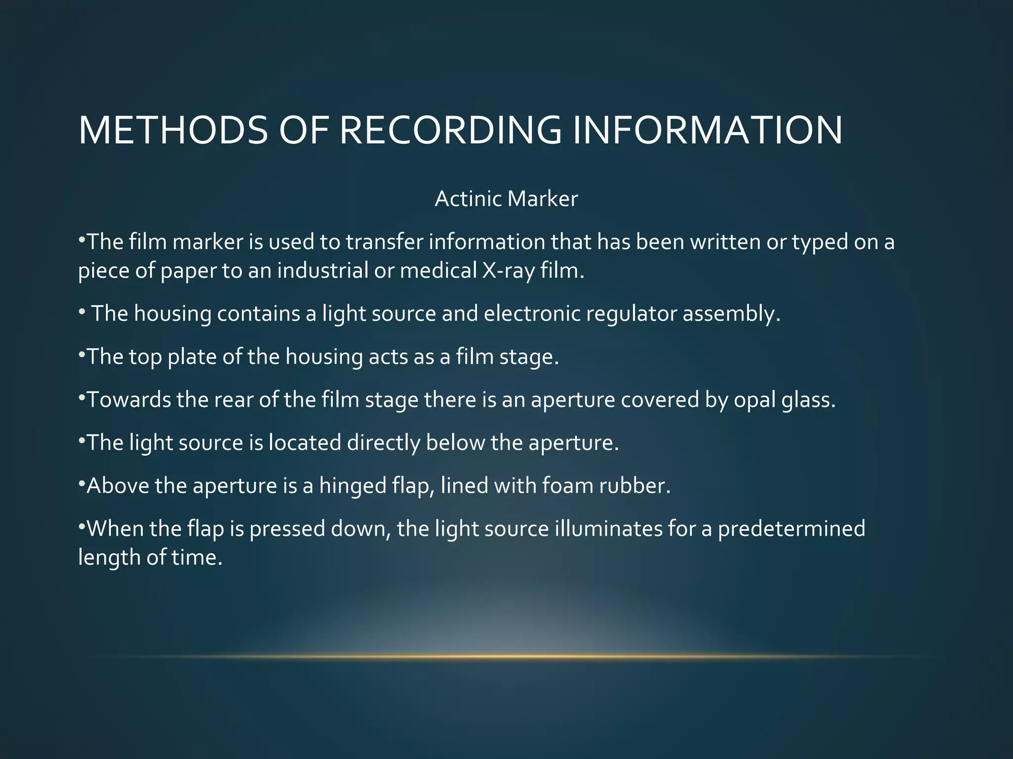 Identification of Radiographs | PPT