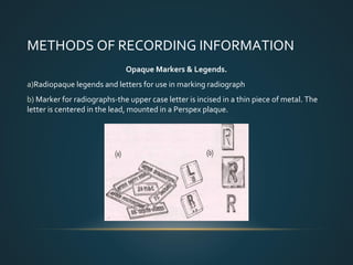 Identification of Radiographs | PPT