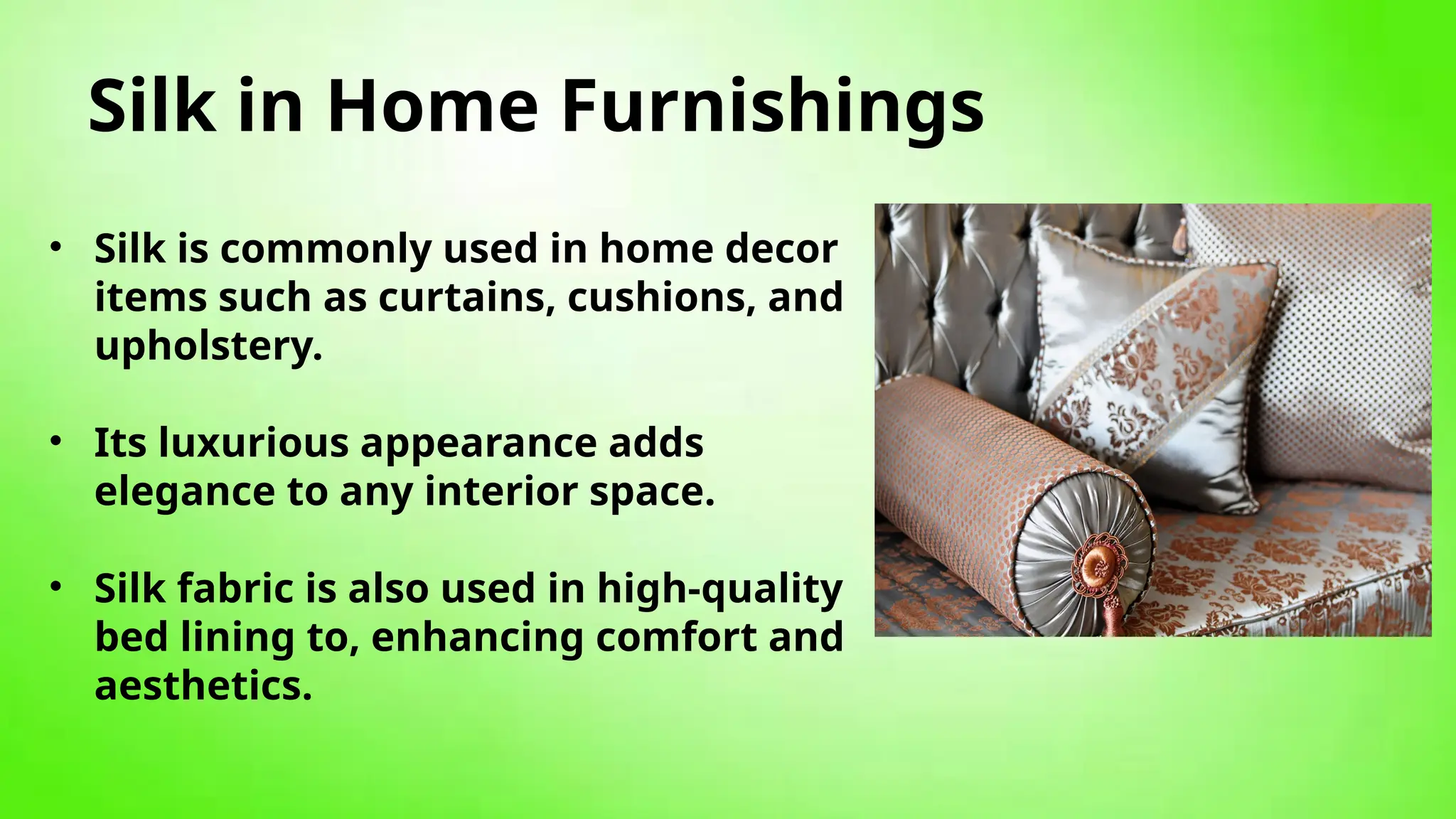 Identification Of Silk Fibre And its Uses .pptx