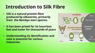 Identification Of Silk Fibre And its Uses .pptx