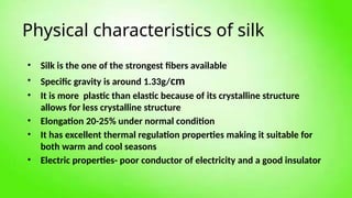 Identification Of Silk Fibre And its Uses .pptx