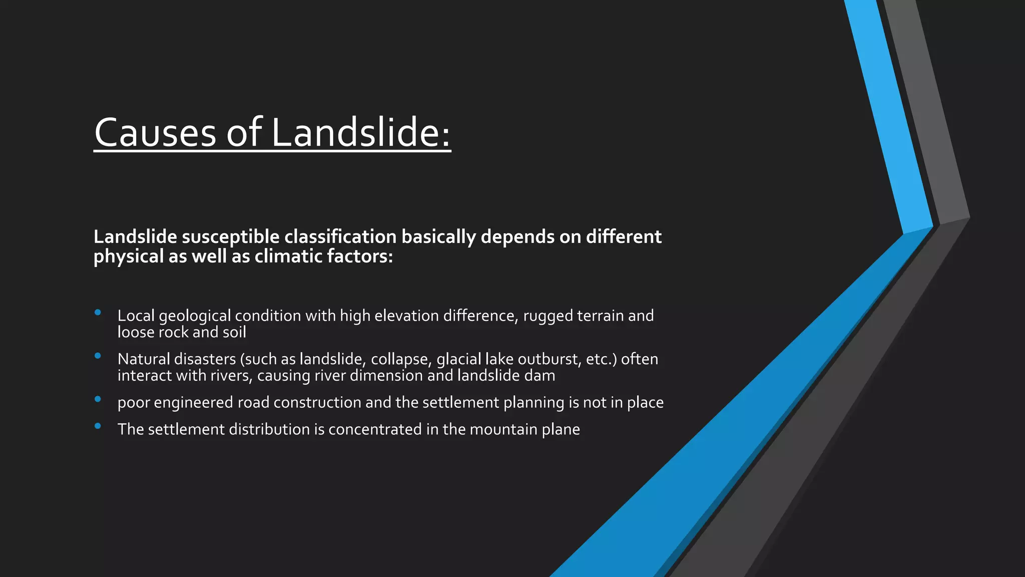 Identification of Susceptible landslide areas using Machine Learning.pptx