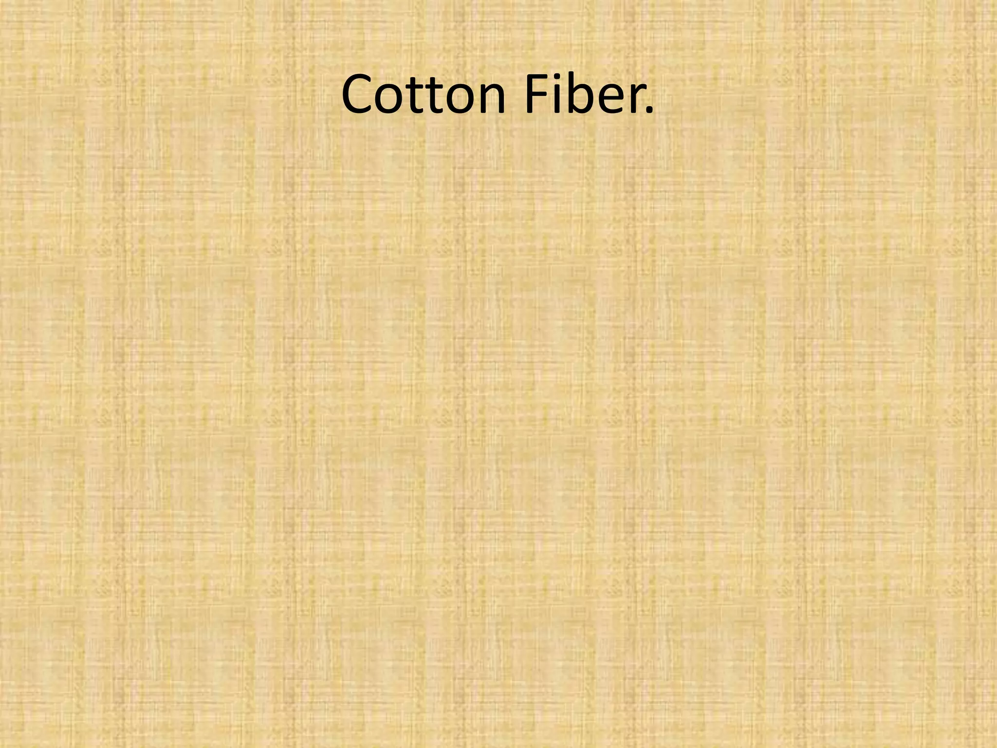 Identification of textile fibers | PPTX