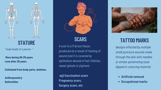 IDENTIFICATION OF THE LIVING- forensic medicine | PDF