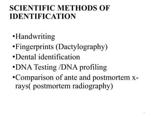IDENTIFICATION OF THE LIVING AND THE DEAD.ppt