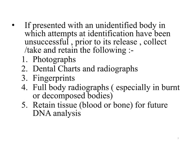 IDENTIFICATION OF THE LIVING AND THE DEAD.ppt