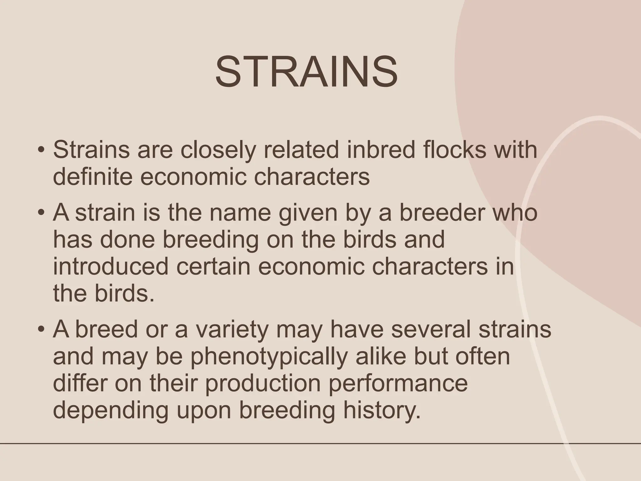 IDENTIFICATION OF VARIOUS LAYER STRAINS IN INDIA.pptx