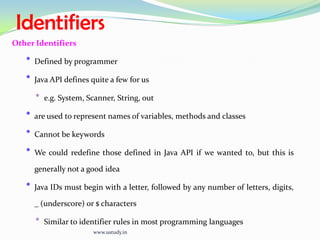 Identifiers | PPTX
