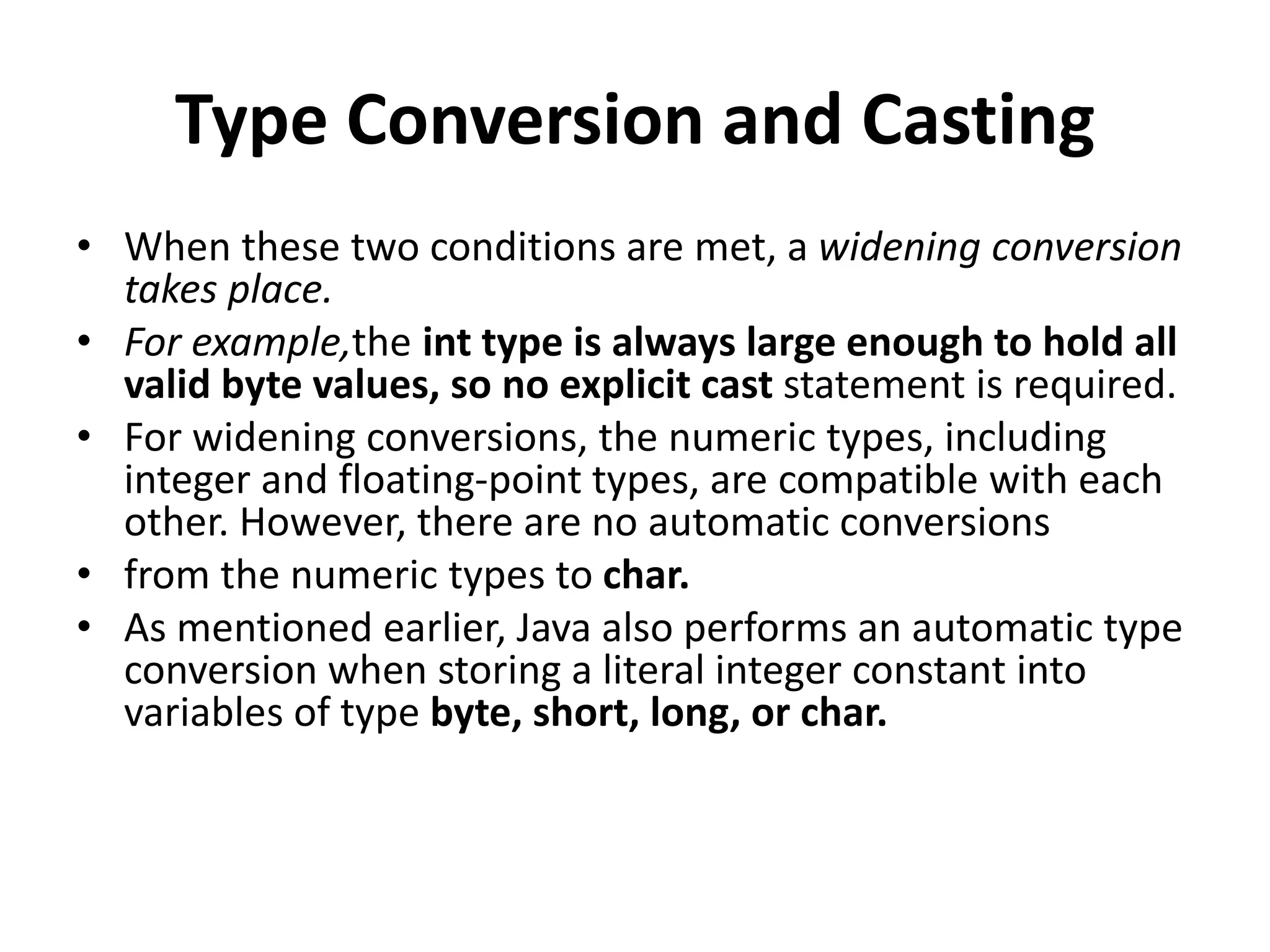 Identifiers, keywords and types | PPTX | Programming Languages | Computing