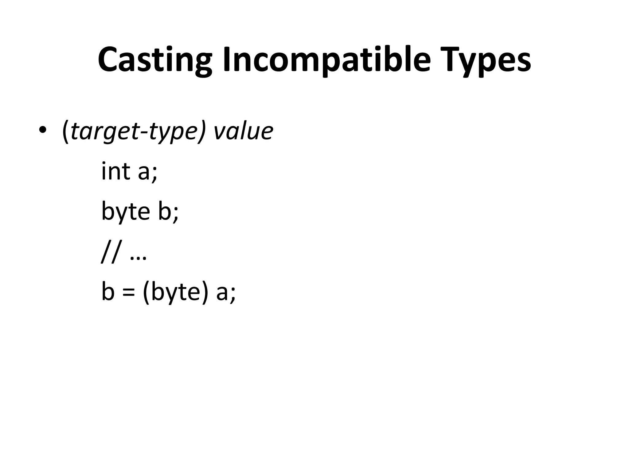 Identifiers, keywords and types | PPTX | Programming Languages | Computing