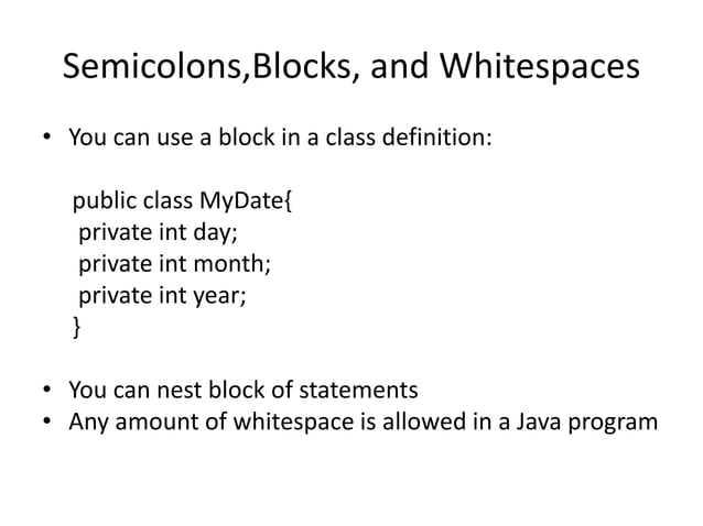 Identifiers, keywords and types | PPTX | Programming Languages | Computing