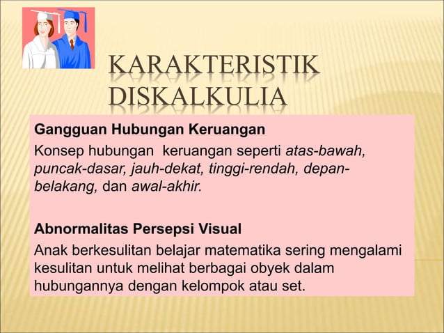 Identifikasi asessmen diskalkulia | PPTX