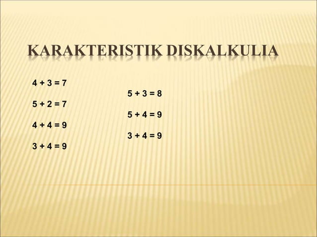 Identifikasi asessmen diskalkulia | PPTX