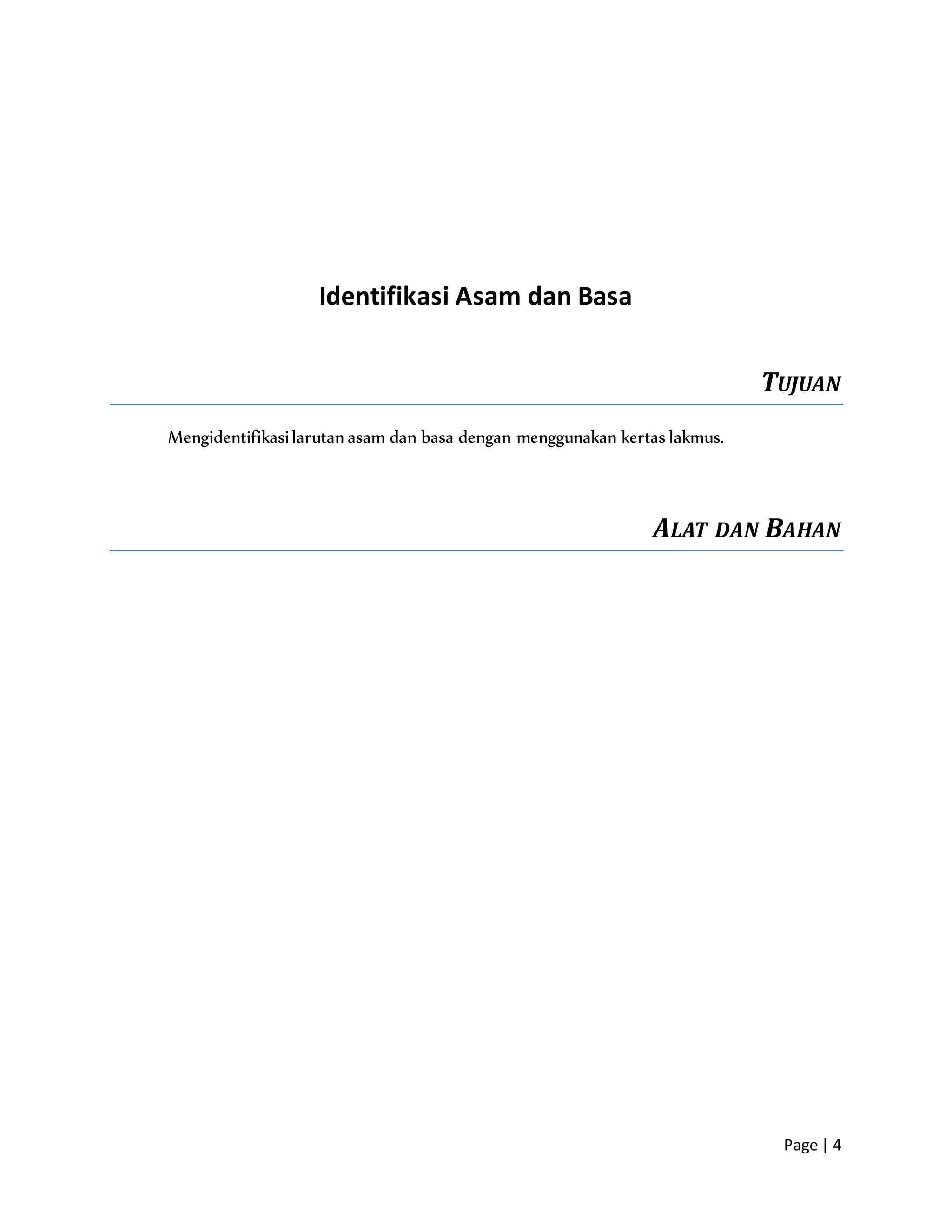 Identifikasi asam basa | DOCX