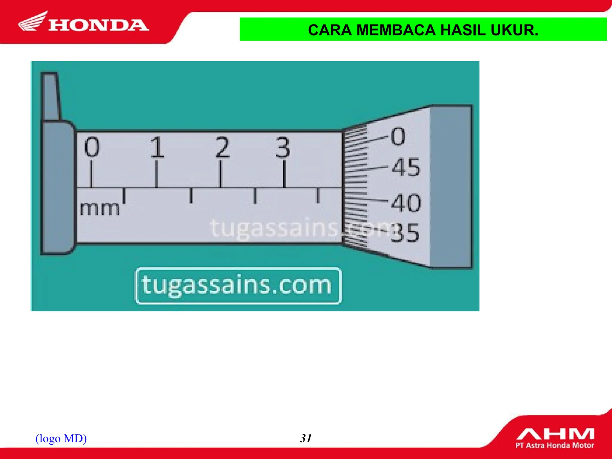 Identifikasi Jenis-Jenis Alat Ukur honda.ppt