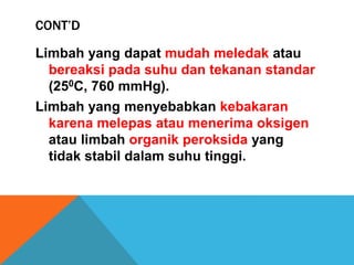 Identifikasi_Limbah_B3.ppt sebagai bahan pengetahuan | PPT