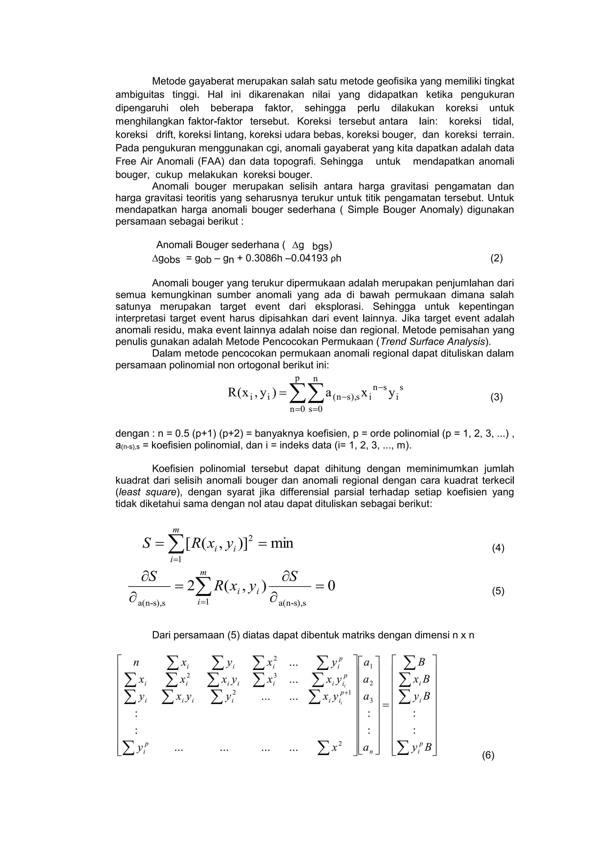 Identifikasi Sesar Lokal Semangko-Kumering | PDF