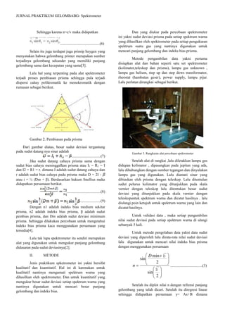 Identifikasi spektrometri | PDF