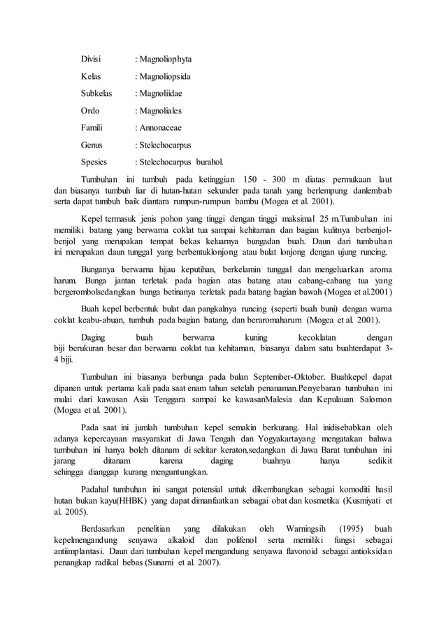 Laporan Observasi Identifikasi Tanaman Keras di SMA Negeri 6 Yogyakarta | PDF