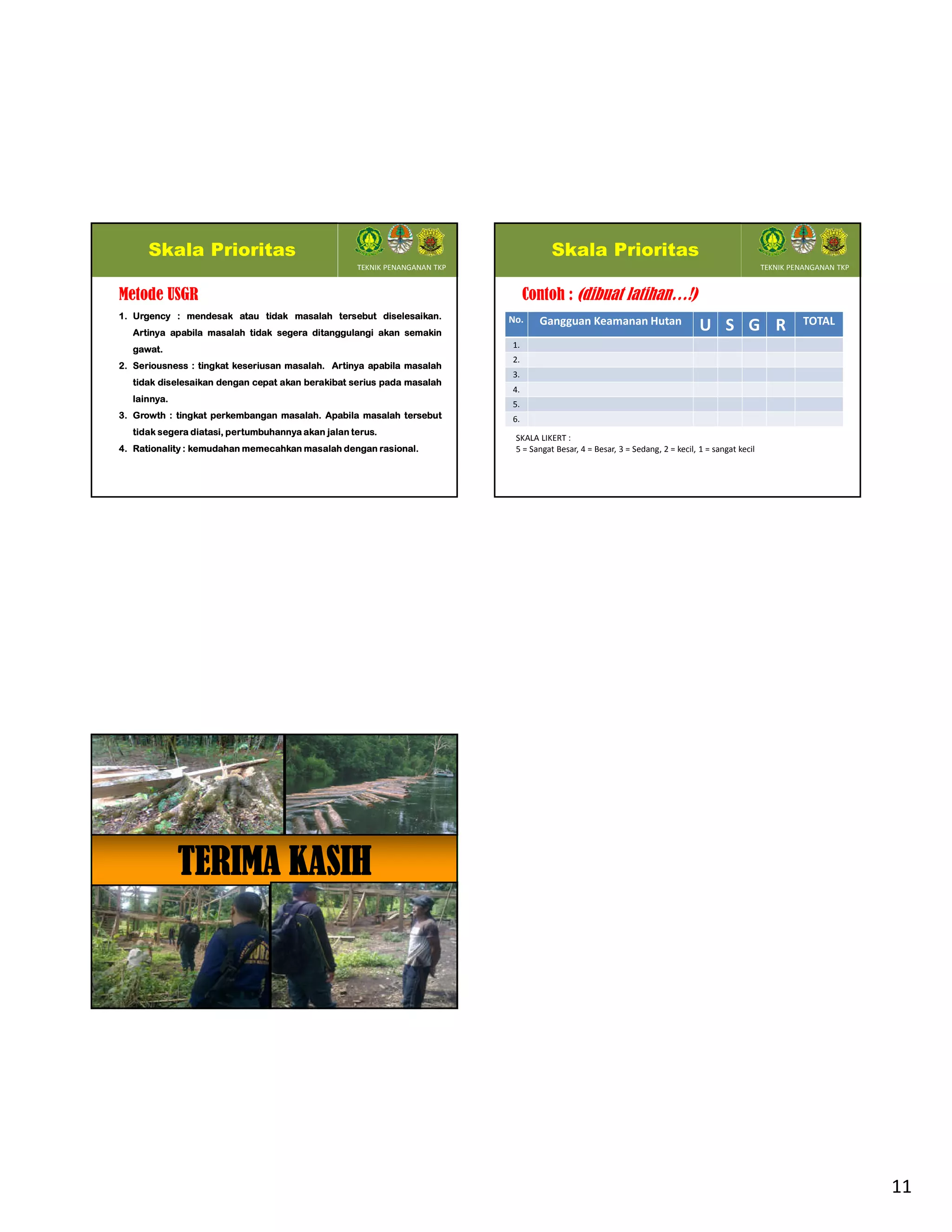 Identifikasi tindak pidana kehutanan | PDF