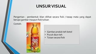 Identifikasi Unsur-Unsur Iklan DKV SMK Kelas 11 | PPT