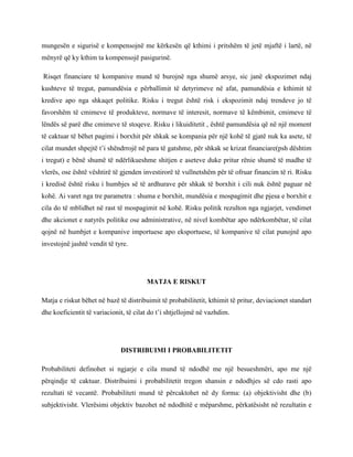 Identifikimi dhe matja e riskut 1, Nuhi Sela | DOCX