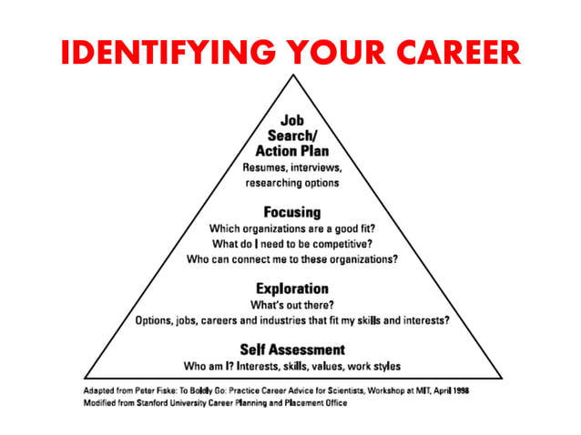 Identifiying your career path | PDF