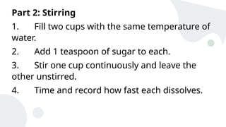 identify-factors-affecting-solubility-such-as-temperature,-manner-of ...