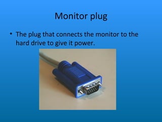 Identify The Different Parts Of A Computer | PPT