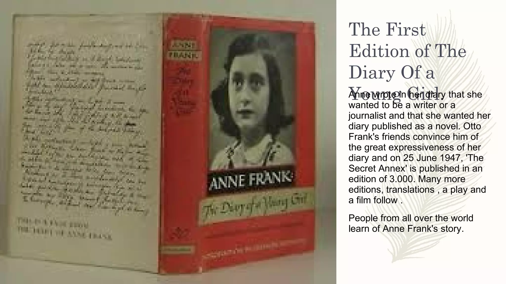 Anne Frank - The diary of a young girl | ODP
