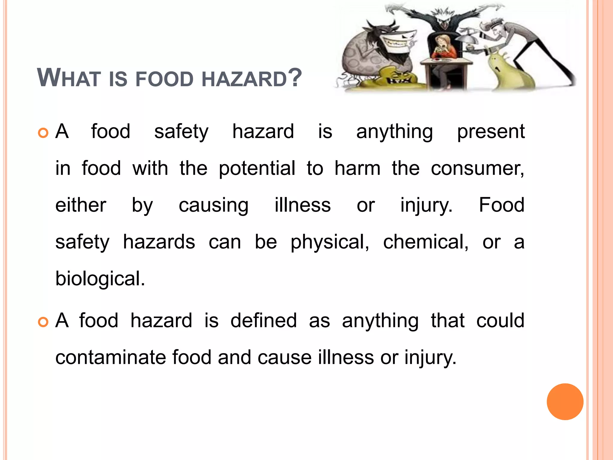 Identify and consider all possible hazards and control procedure | PPTX