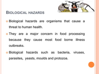 Identify and consider all possible hazards and control procedure | PPTX