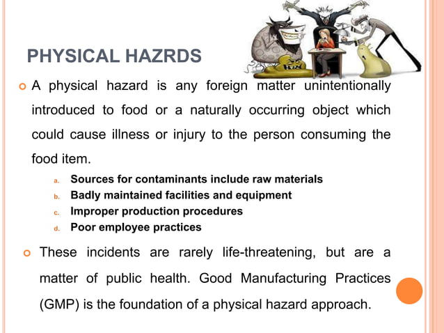 Identify and consider all possible hazards and control procedure | PPT