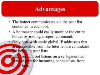Identify and defend botmaster in a network | PPT