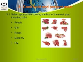 Identify and prepare various meats | PPTX