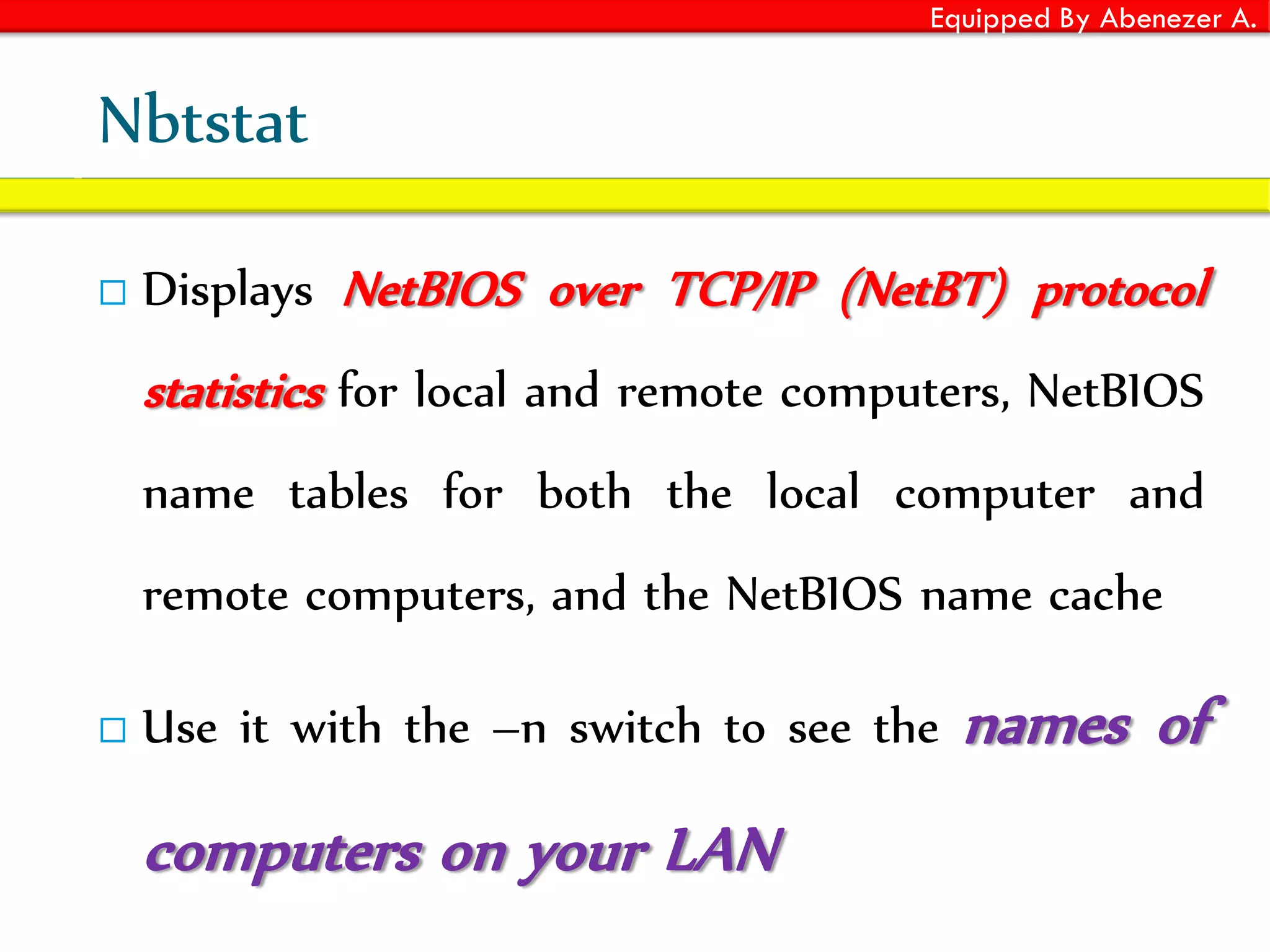 Identify and resolve network problems | PDF