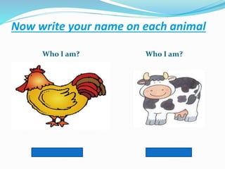 Identify animals with sounds | PPT