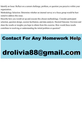 Identify an Issue Reflect on a current challenge, problem, or quest.pdf