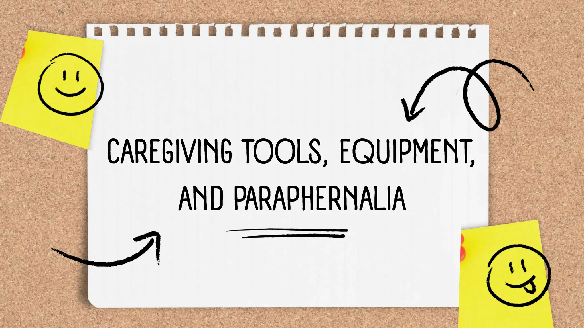 Identify Caregiving Tools, Equipment, and Paraphernalia Applicable to a ...