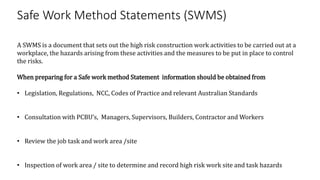 Identify Construction Hazards and Select Risk Control Strategies Part 4 ...