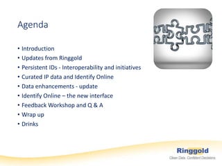 Identify Database User Group Meeting 2017 UK | PPT