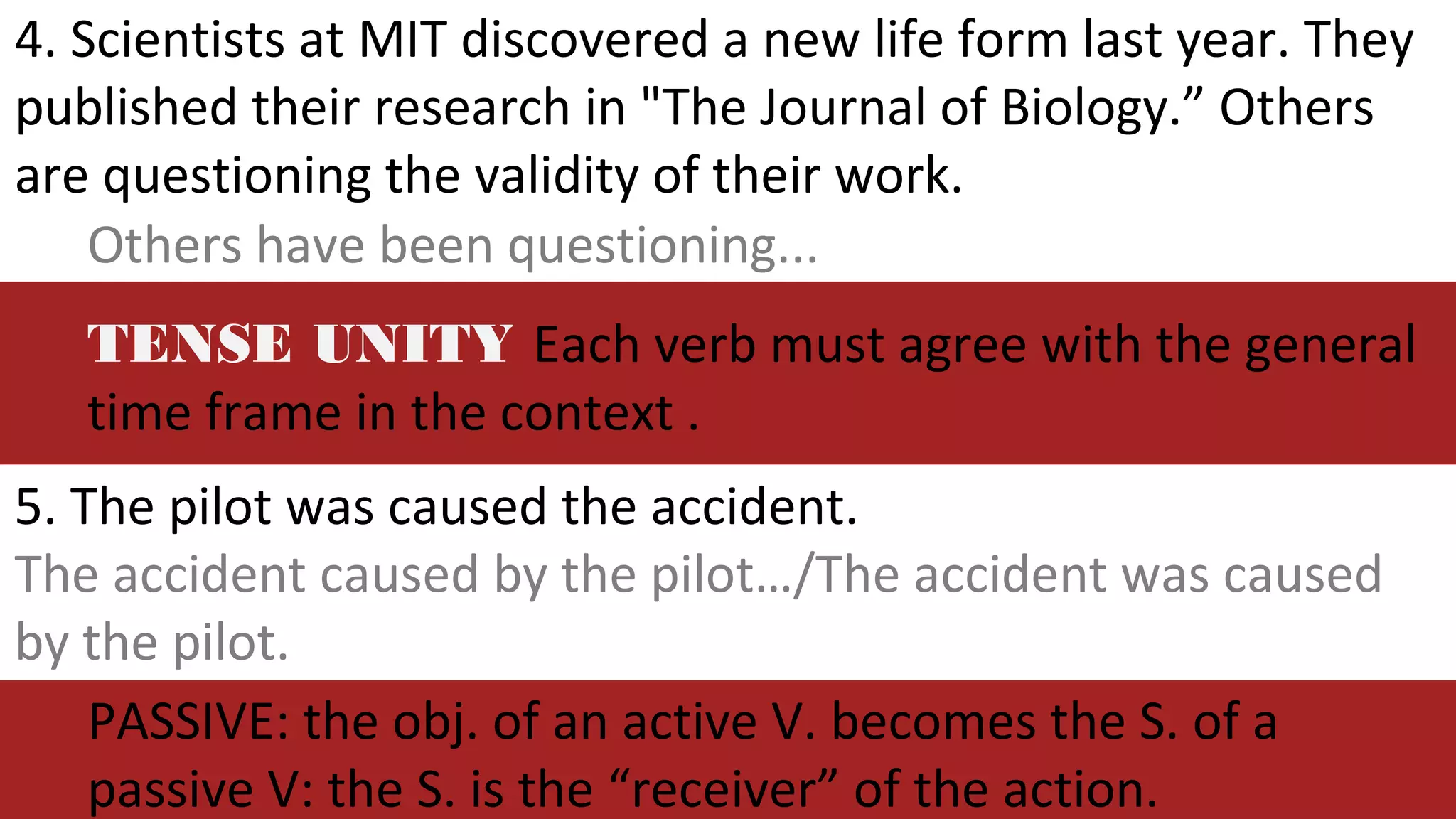 Editing and Proofreading: Identify errors | PPT