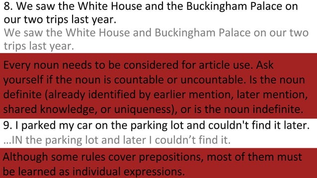 Editing and Proofreading: Identify errors | PPT