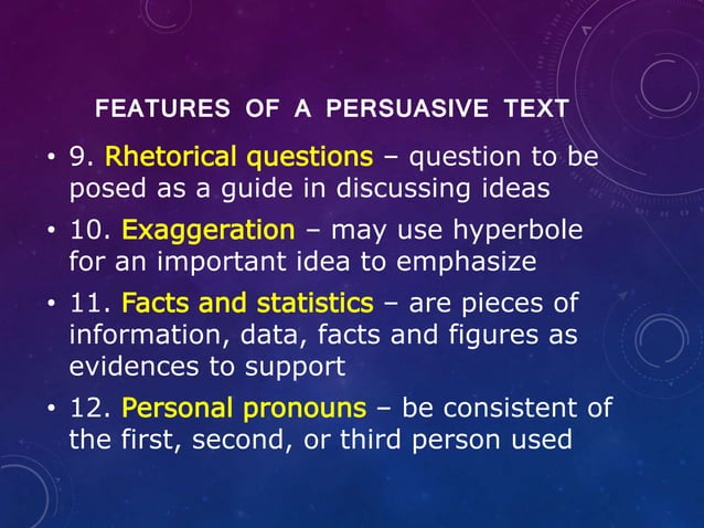 Identify features of persuasive texts | PPTX | Parks | Attractions