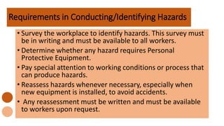 Identify hazards and risks | PDF