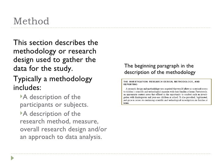 Identifying An Empirical Research Article